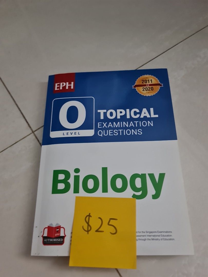 O Level Biology Topical exam questions, Hobbies & Toys, Books ...