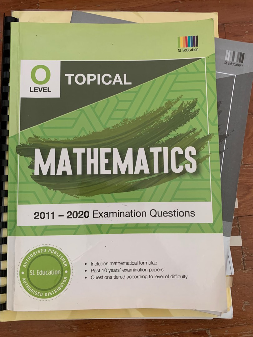 O level mathematics, Hobbies & Toys, Books & Magazines, Assessment ...