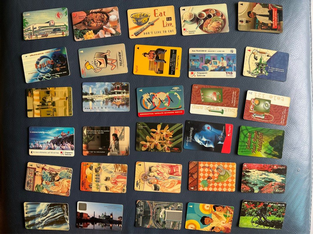 Old phone cards with no money value, Hobbies & Toys, Memorabilia ...