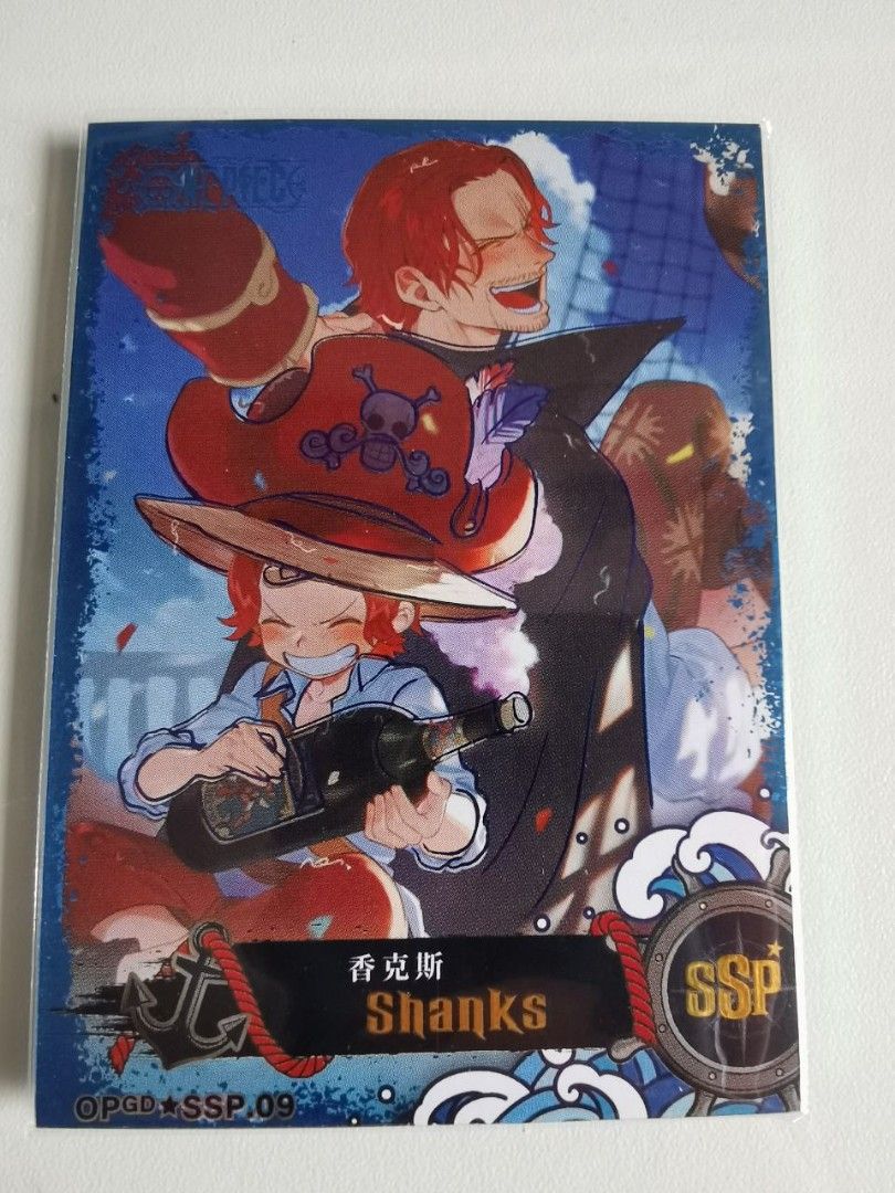 One Piece CCG Gold Edition Shanks SSP*, Hobbies & Toys, Toys & Games on ...