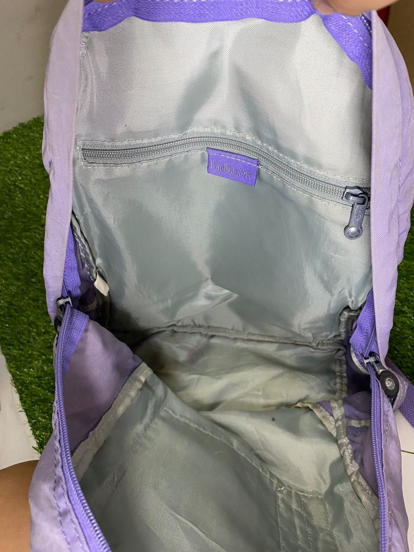 ORIGINAL KIPLING PURPLE BACKPACK on Carousell