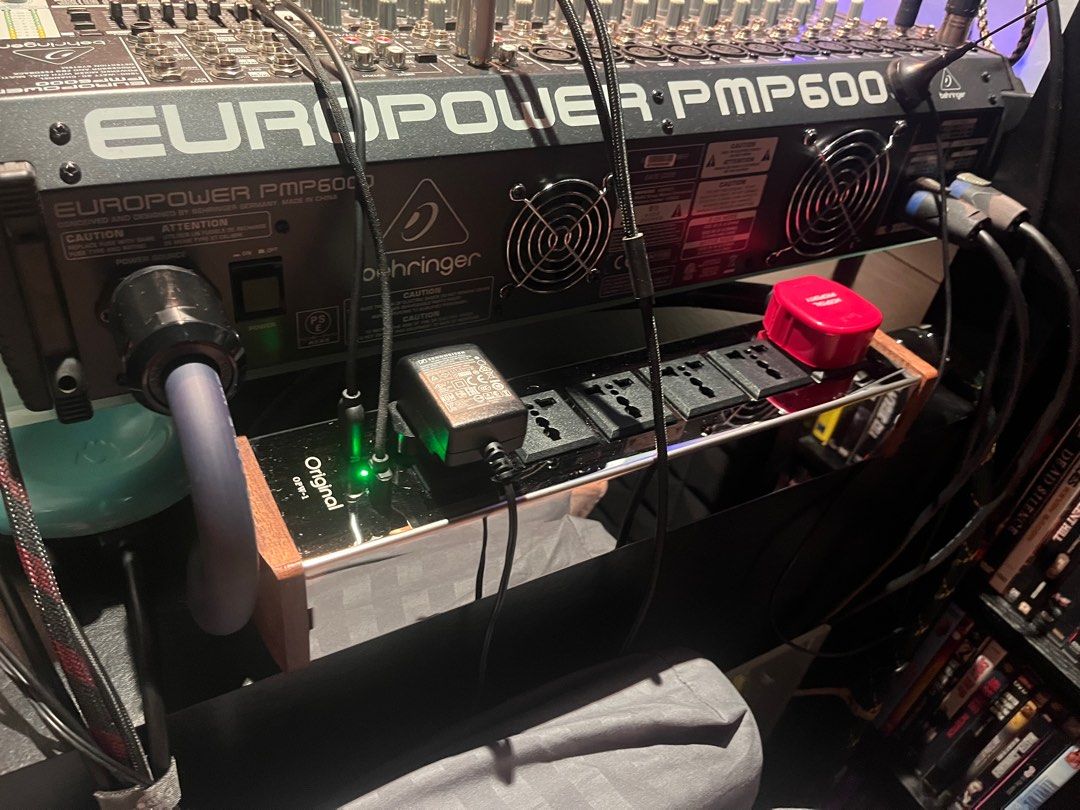 Original OPW-1 Premium Hifi Power Filter Socket Conditioner Block With ...