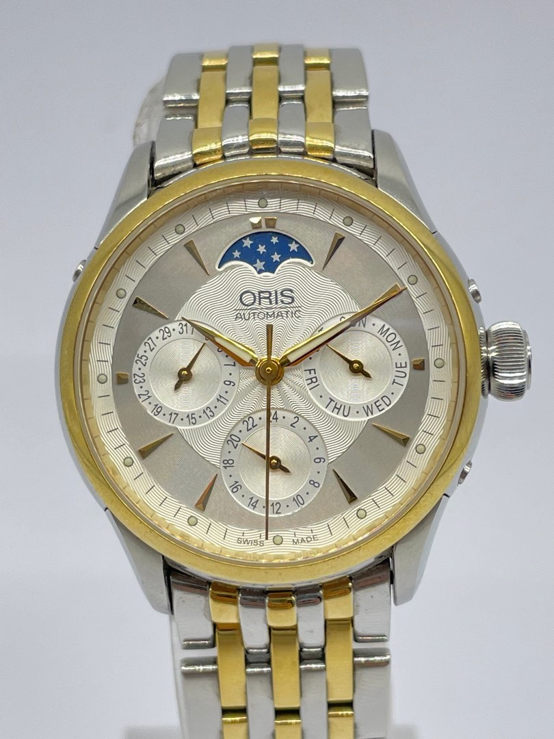 ORIS Artelier Complication 35mm Moonphase Automatic Watch Ref:7606 ...