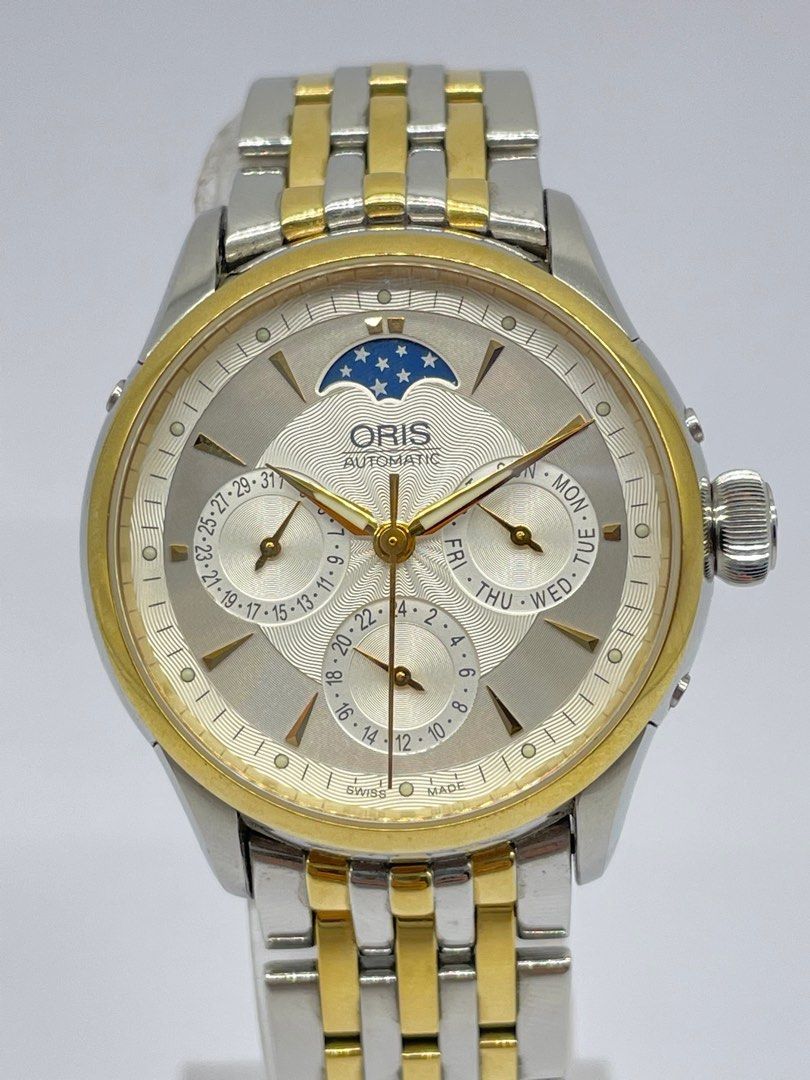 ORIS Artelier Complication 35mm Moonphase Automatic Watch Ref:7606 ...