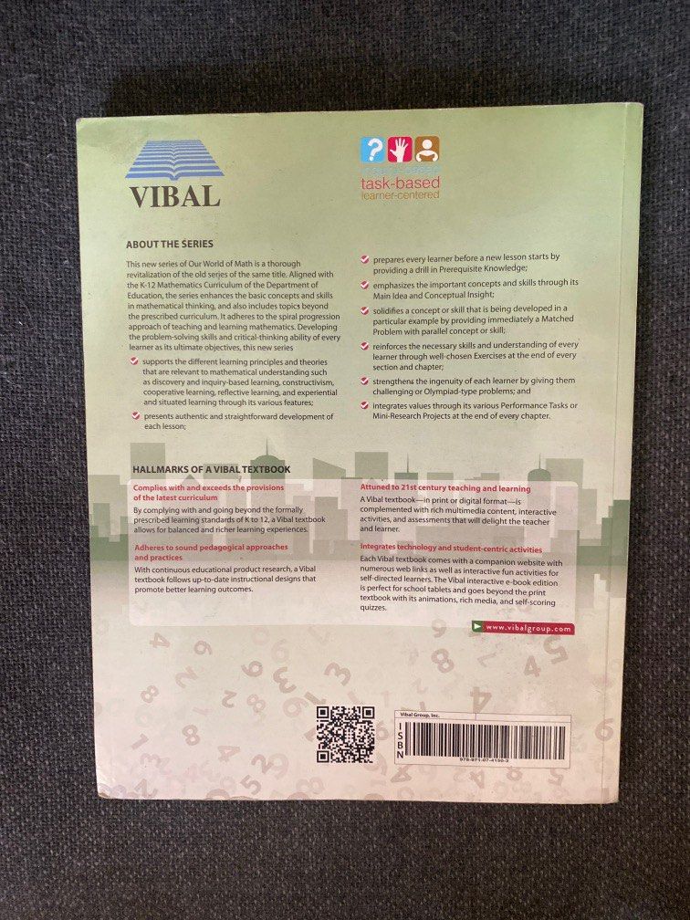 Our World of Math 10 textbook mathematics book junior high school grade ...