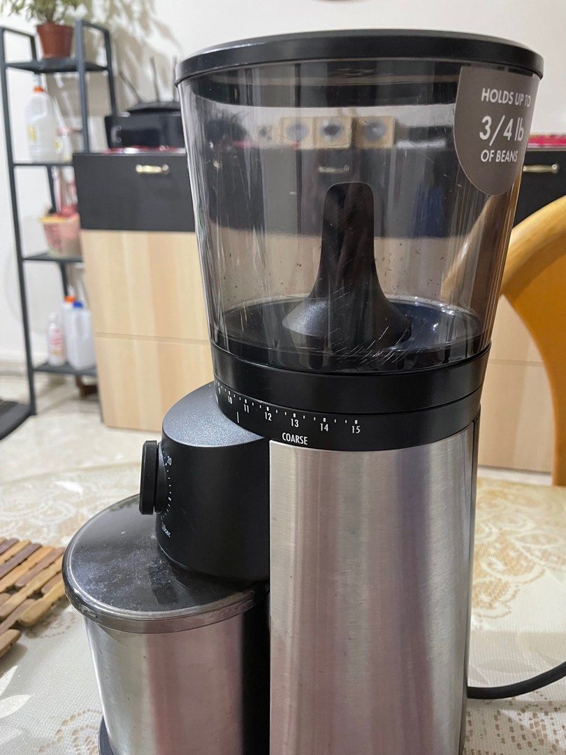 OXO Brew Conical Burr Coffee Grinder (with voltage transformer), TV ...