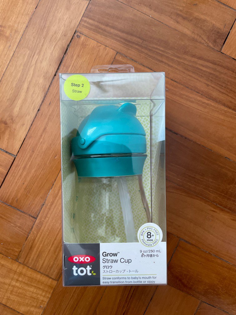 OXO TOT Water Bottle - Straw Cup, Babies & Kids, Nursing & Feeding ...