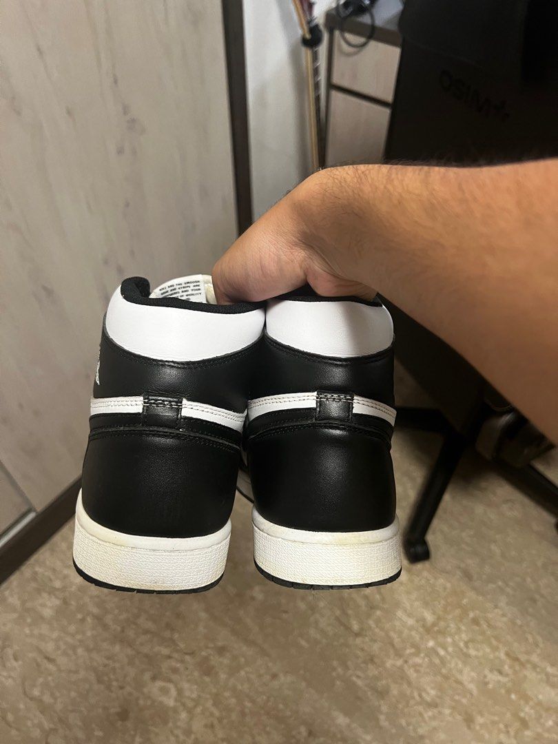 Panda Air Jordan 1 Retro Highs, Men's Fashion, Footwear, Sneakers on ...