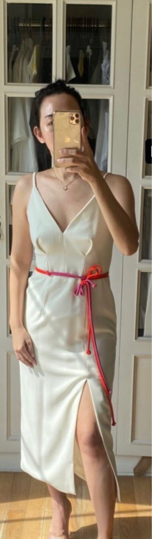 Peggy Hartanto white dress no zara misse mango hnm pullandbear cottonon natalia kiantoro viccio ...