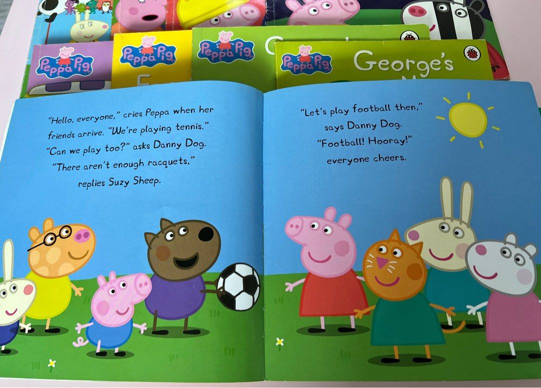 Peppa Pig book collection, Hobbies & Toys, Books & Magazines, Children ...