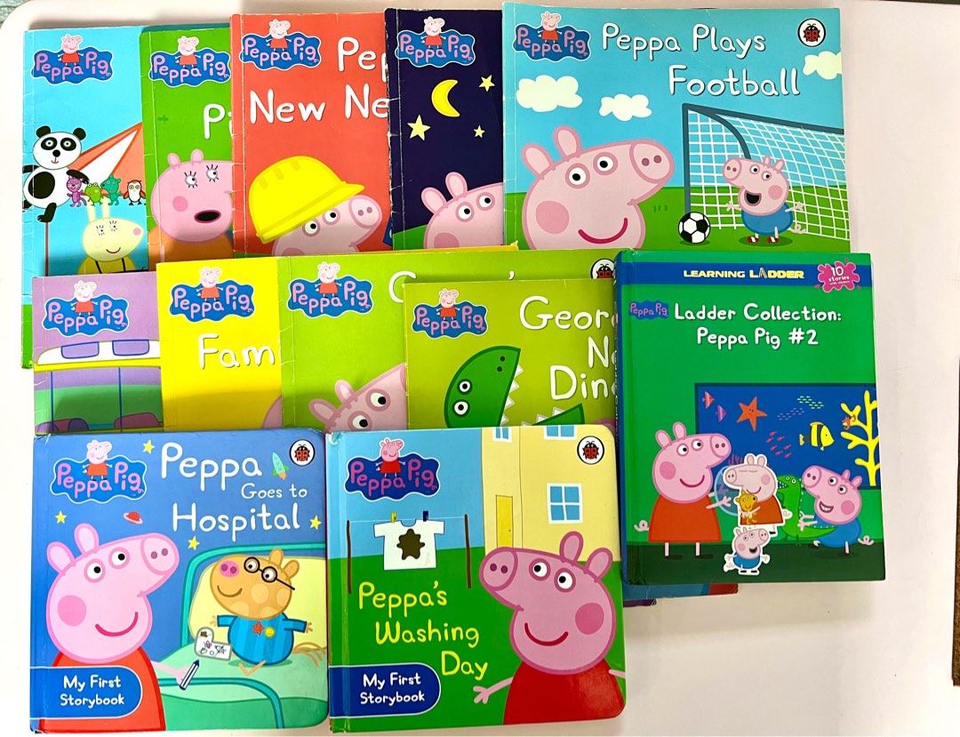 Peppa Pig book collection, Hobbies & Toys, Books & Magazines, Children ...