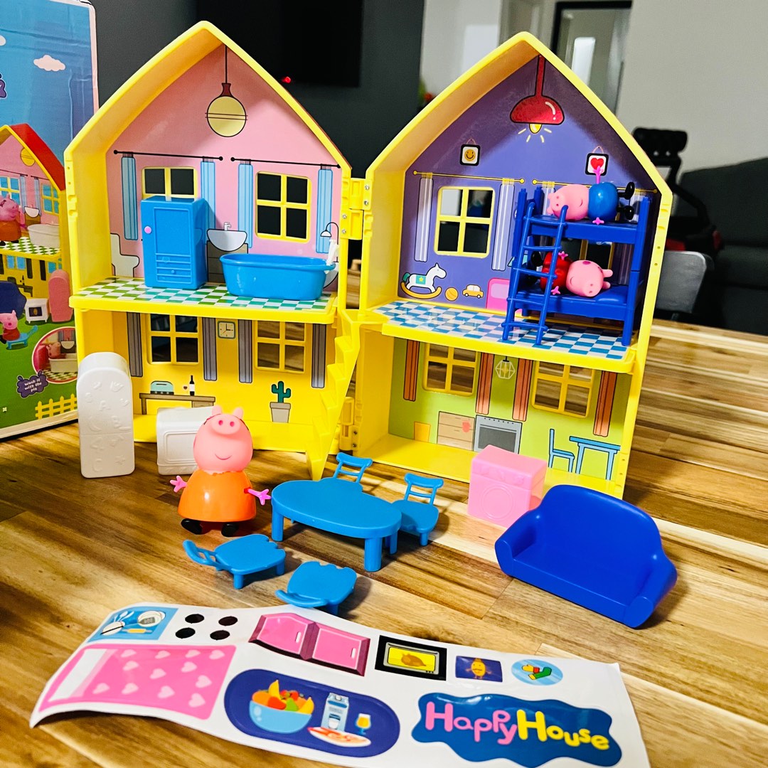 Peppa Pig House, Hobbies & Toys, Toys & Games on Carousell
