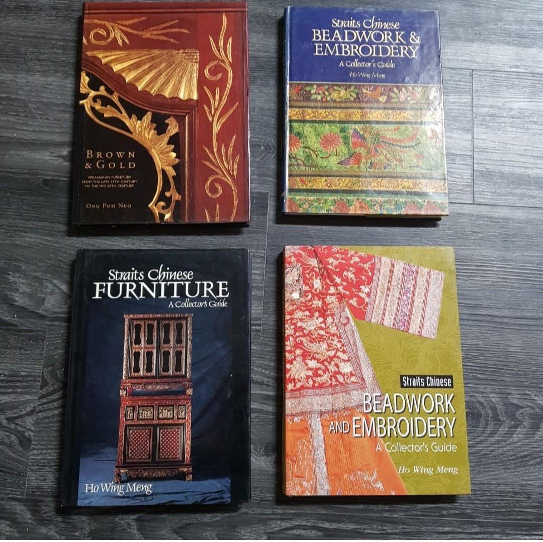 Peranakan Straits Chinese Collector's guide books / Furniture/ Beadwork ...