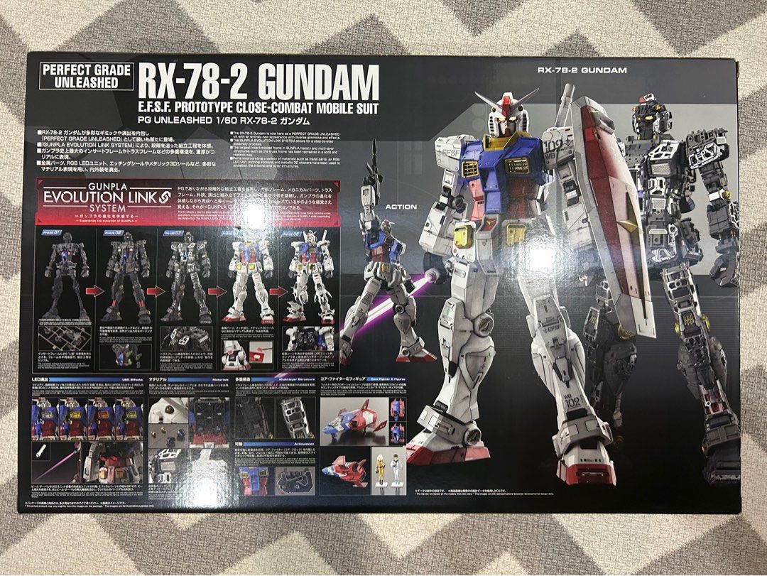 PGU RX 78-2 Gundam, Hobbies & Toys, Toys & Games on Carousell