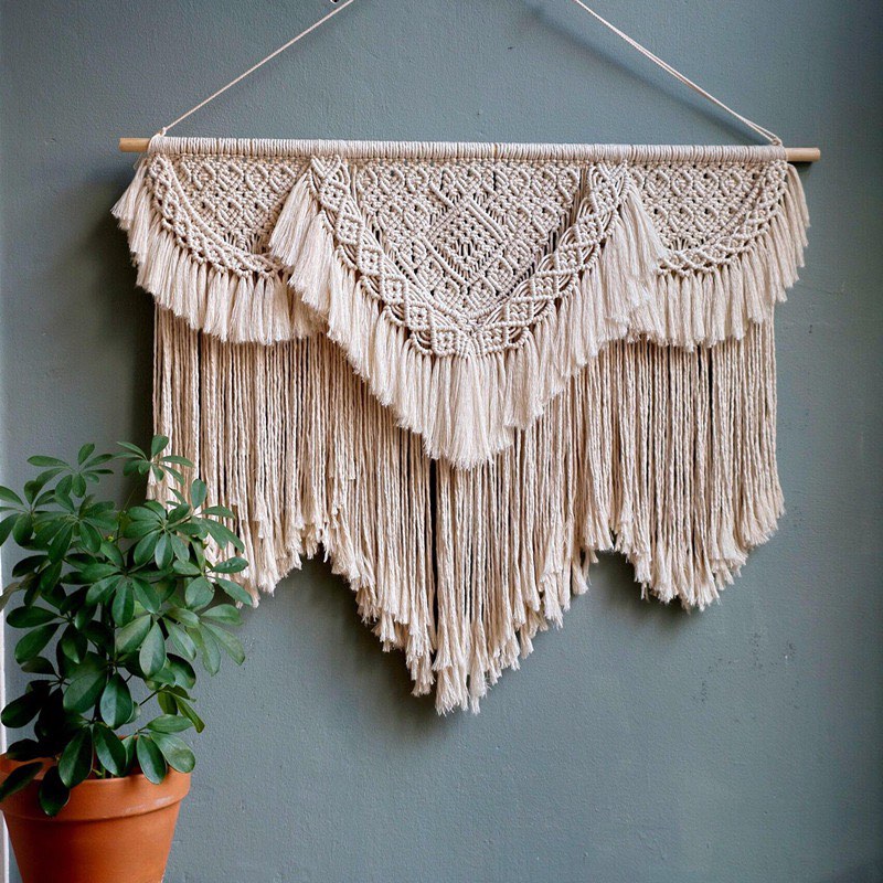 [PO] Macrame, Furniture & Home Living, Home Decor, Curtains & Blinds on ...
