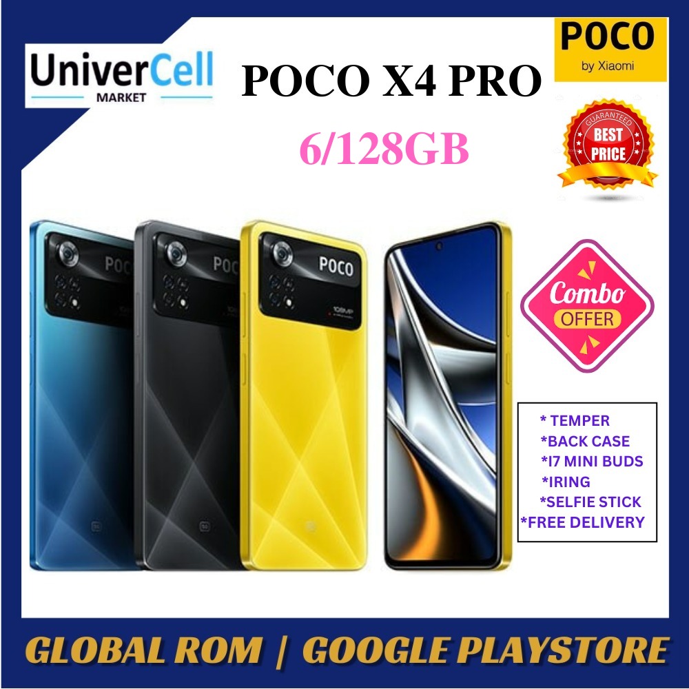 POCO X4 PRO 5G 6/128GB AND 8/256GB : COMBO OFFER AVAILABLE : BRAND NEW ...