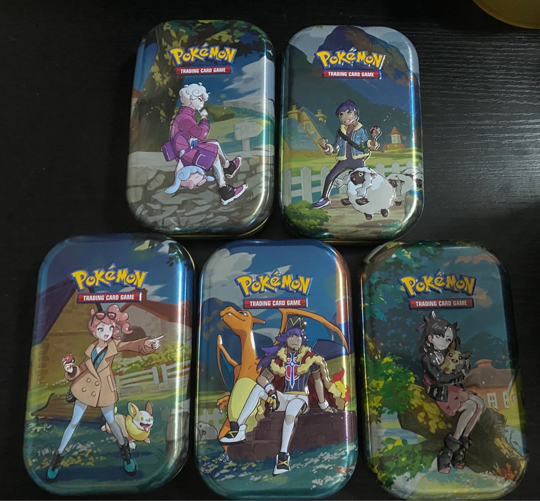 Pokemon Crown Zenith CZ Empty Mini Tins, Hobbies & Toys, Toys & Games ...