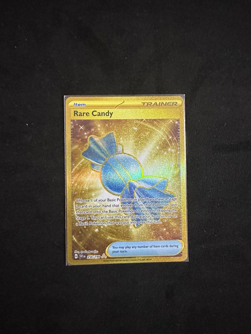Pokemon Rare Candy Gold Trainer, Hobbies & Toys, Toys & Games on Carousell