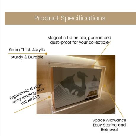 Pokemon TCG Ultra Premium Collection Charizard Acrylic Display Case ...
