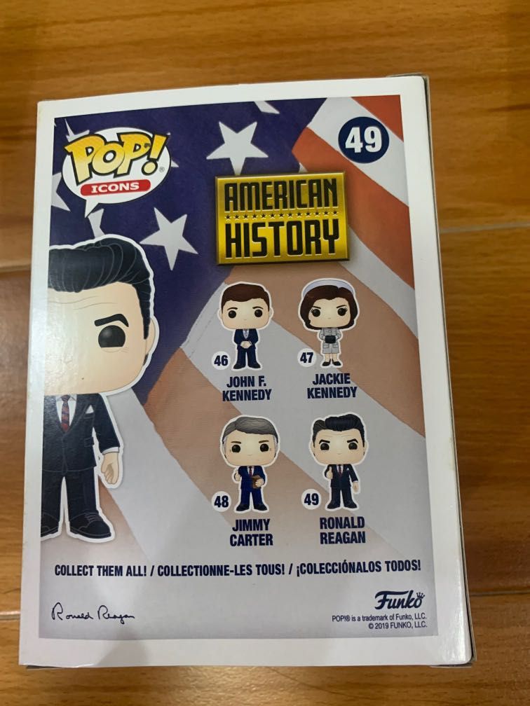 POP Icons American History Ronald Raegan, Hobbies & Toys, Toys & Games ...