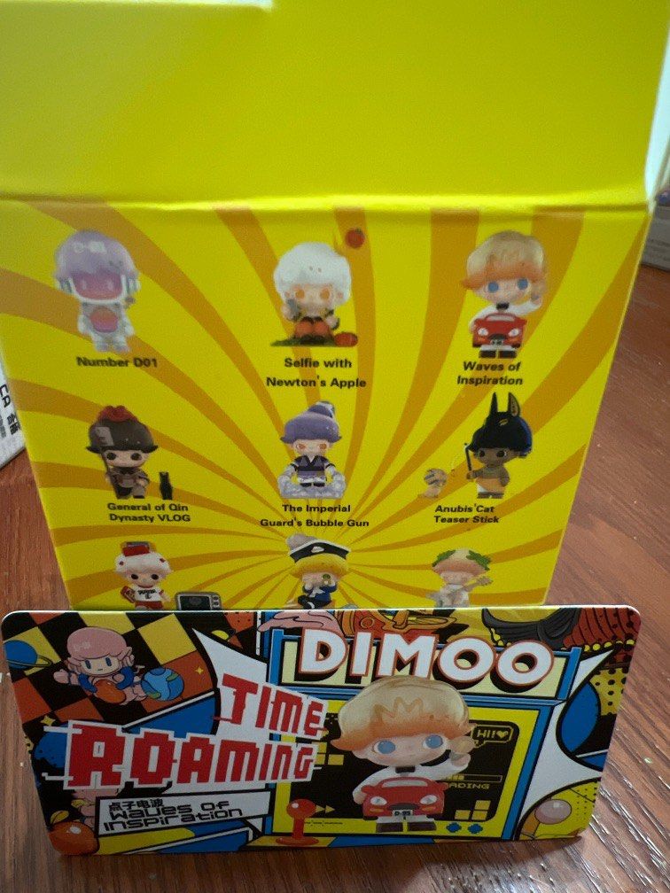 Pop mart Dimoo time roaming, Hobbies & Toys, Memorabilia & Collectibles ...