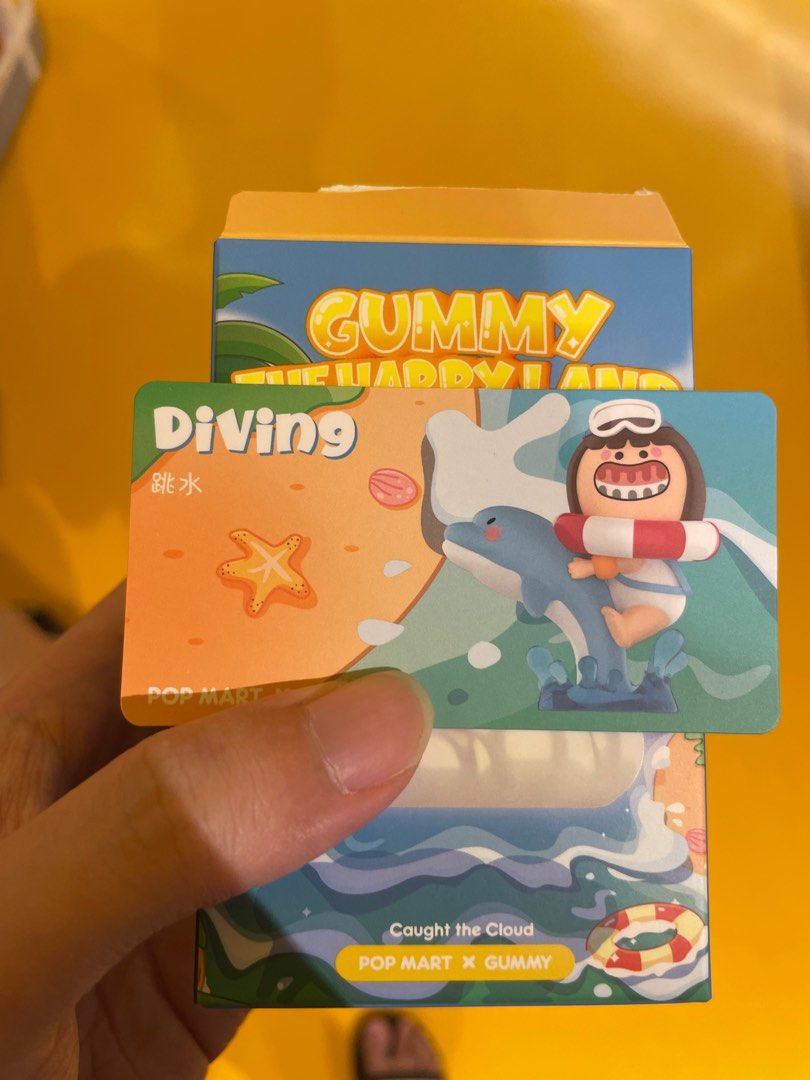 Popmart Gummy The Happy Land, Hobbies & Toys, Toys & Games on Carousell