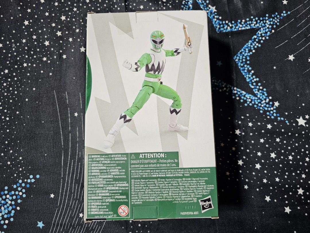 Power Rangers Lightning Collection Lost Galaxy Green Ranger on Carousell