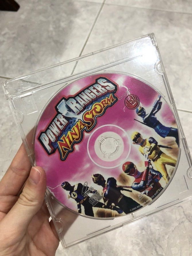 ORIGINAL Power Rangers Ninja Storm Video CD, Hobbies & Toys, Music ...