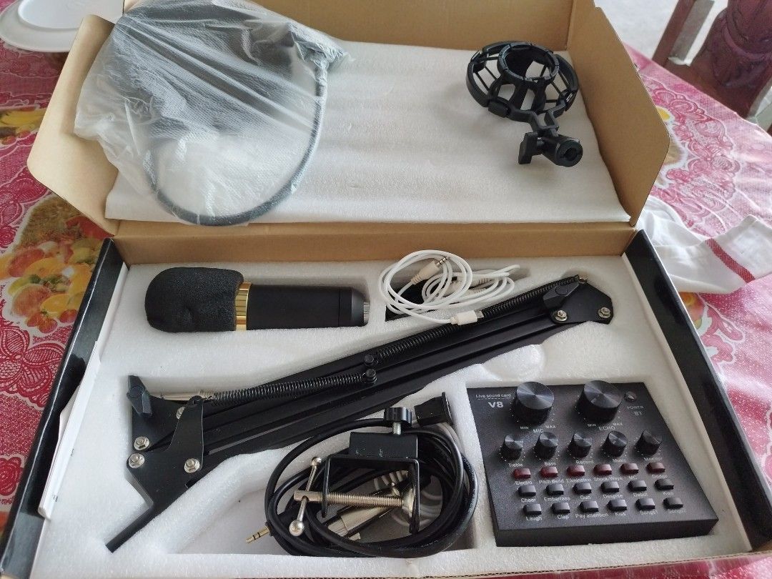 PROFESSIONAL CONDERSER MICROPHONE, Audio, Microphones on Carousell