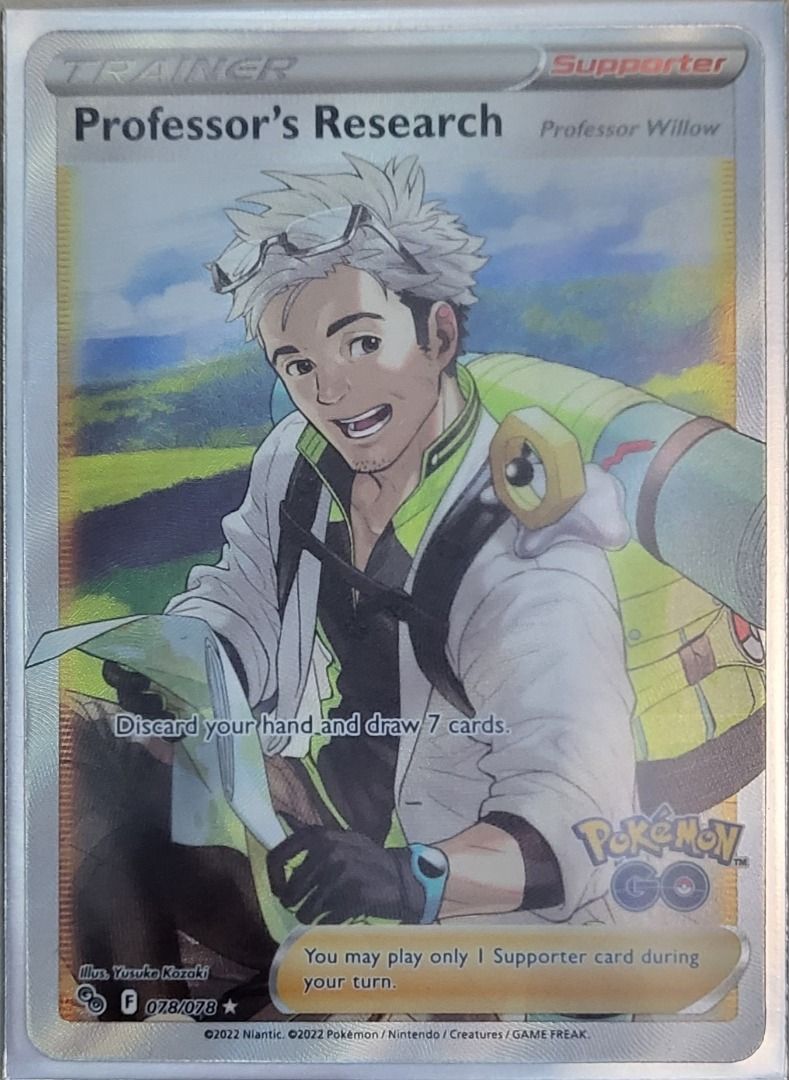 Professor's Research Card, Hobbies & Toys, Toys & Games on Carousell