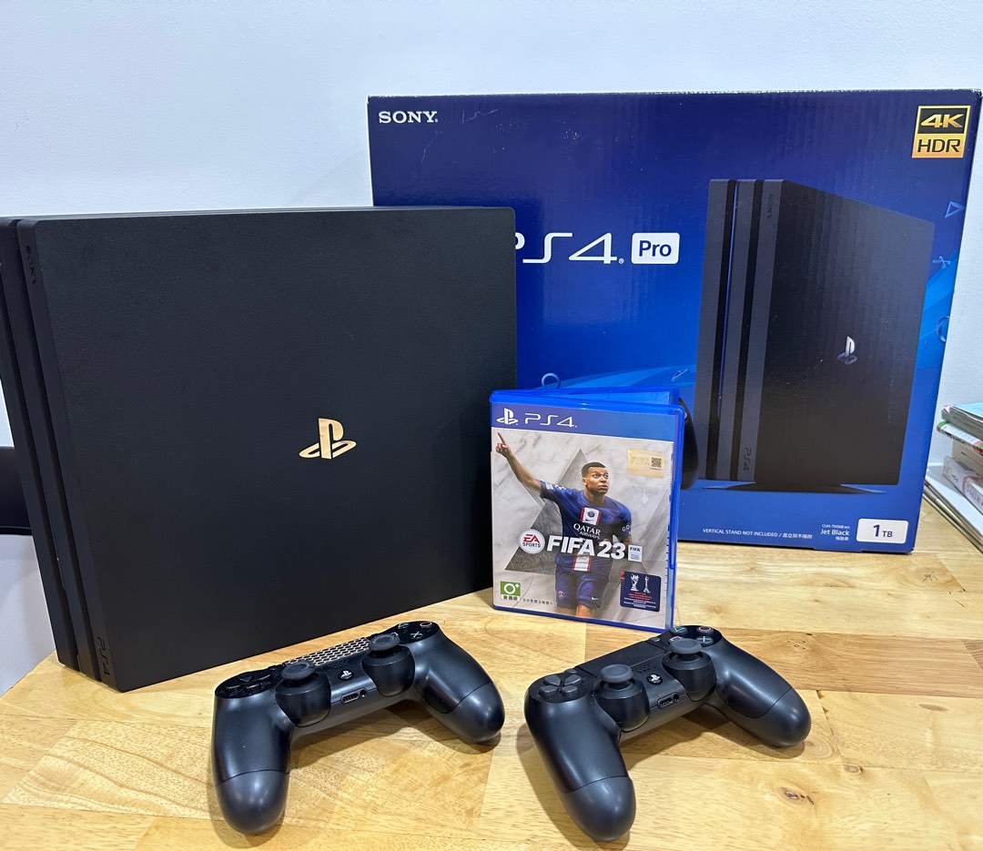PS4 Pro 4K HDR 1TB, Video Gaming, Video Game Consoles, PlayStation on ...