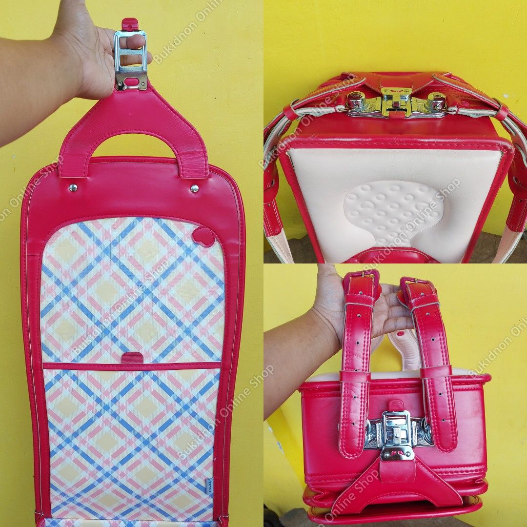 Randoseru School Bag Japanese Backpack / Lovepea Seiban Brand / Red ...