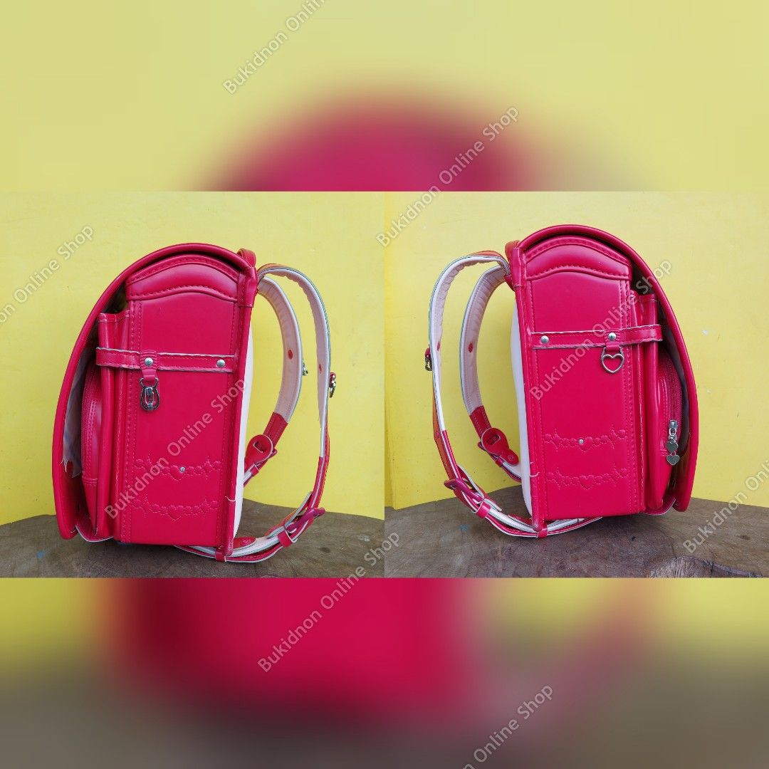 Randoseru School Bag Japanese Backpack / Lovepea Seiban Brand / Red ...