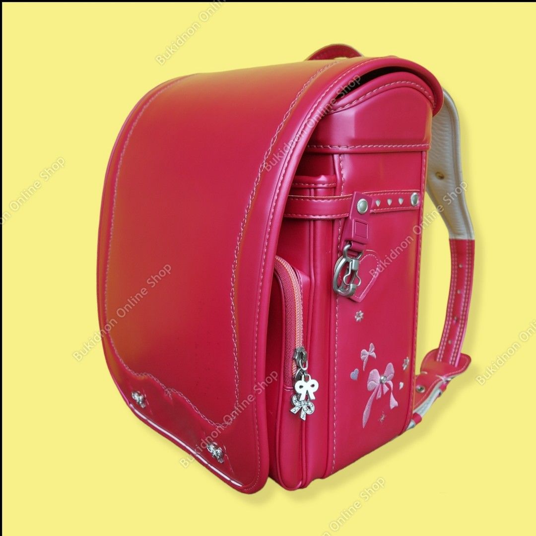 Randoseru School Bag Japanese Backpack Metalic Pink V006, Hobbies ...