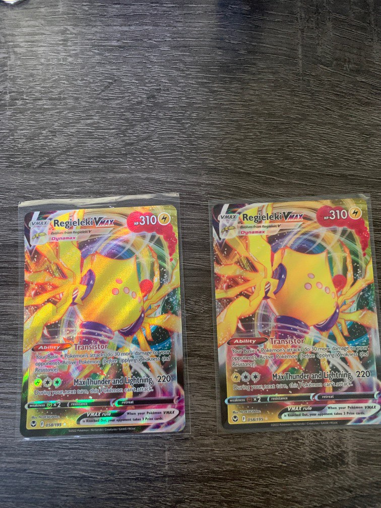 Regieleki Vmax, Hobbies & Toys, Toys & Games on Carousell