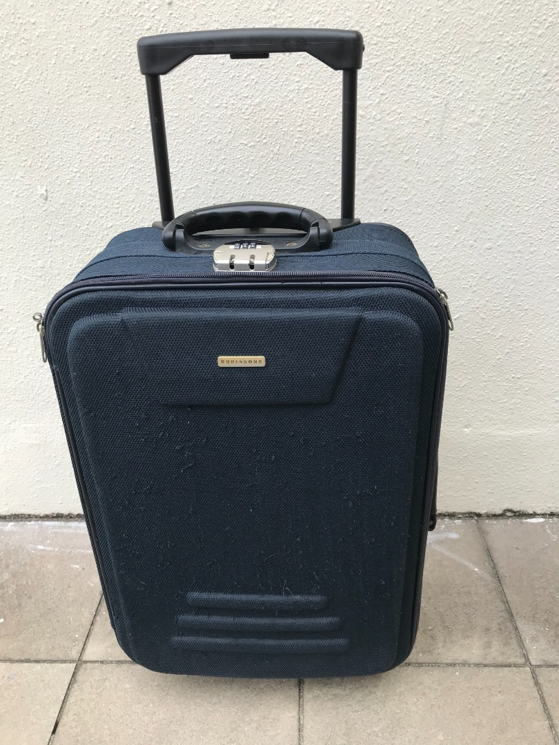 Robinson's 21 inches cabin luggage. All zippers and wheels working ...