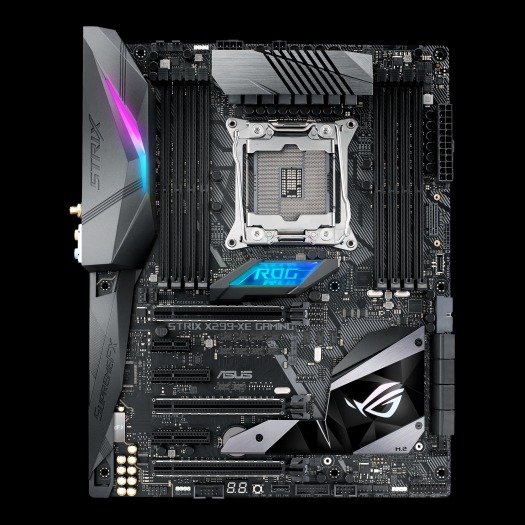 ROG STRIX X299-XE GAMING Intel X299 ATX gaming motherboard with Aura ...