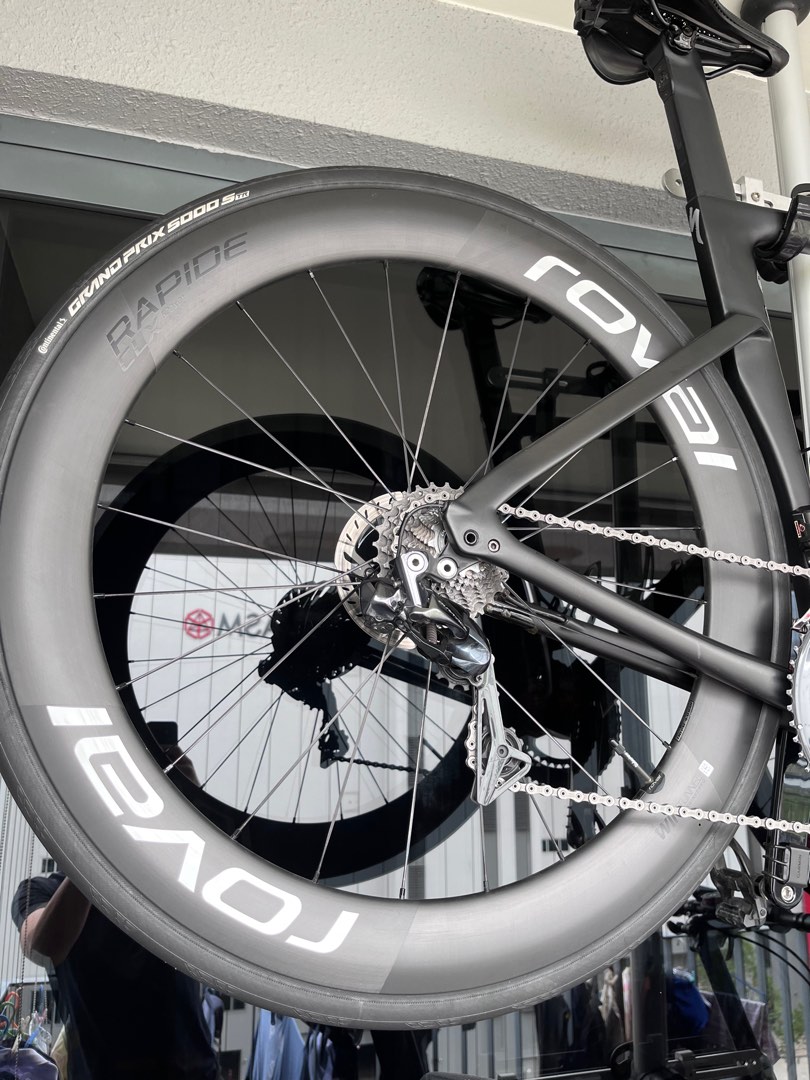 Roval Rapide CLX (Disc Brake) Carbon Wheelset, Sports Equipment ...