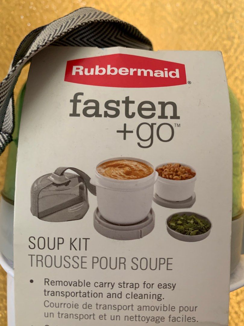 Rubbermaid fasten and go soup kit, Furniture & Home Living, Kitchenware ...