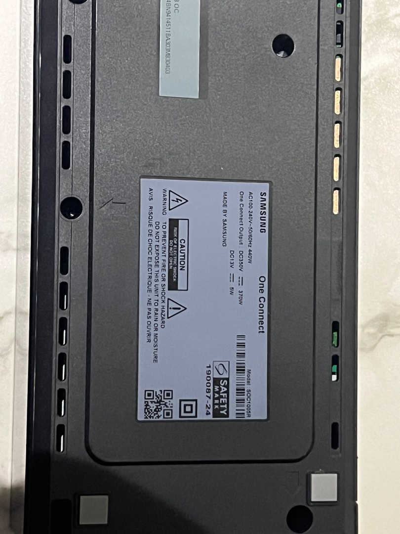 Samsung one connect box, TV & Home Appliances, TV & Entertainment, TV ...