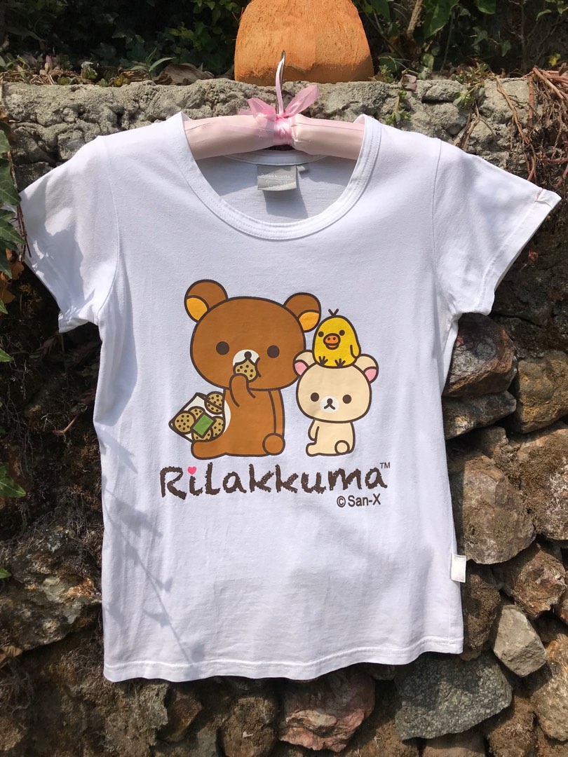 SAN-X RILAKKUMA SHIRT on Carousell