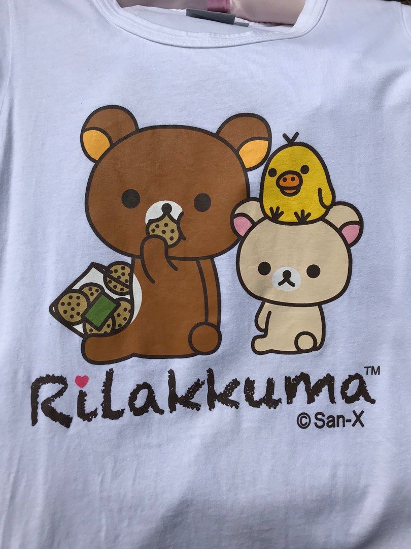 SAN-X RILAKKUMA SHIRT on Carousell