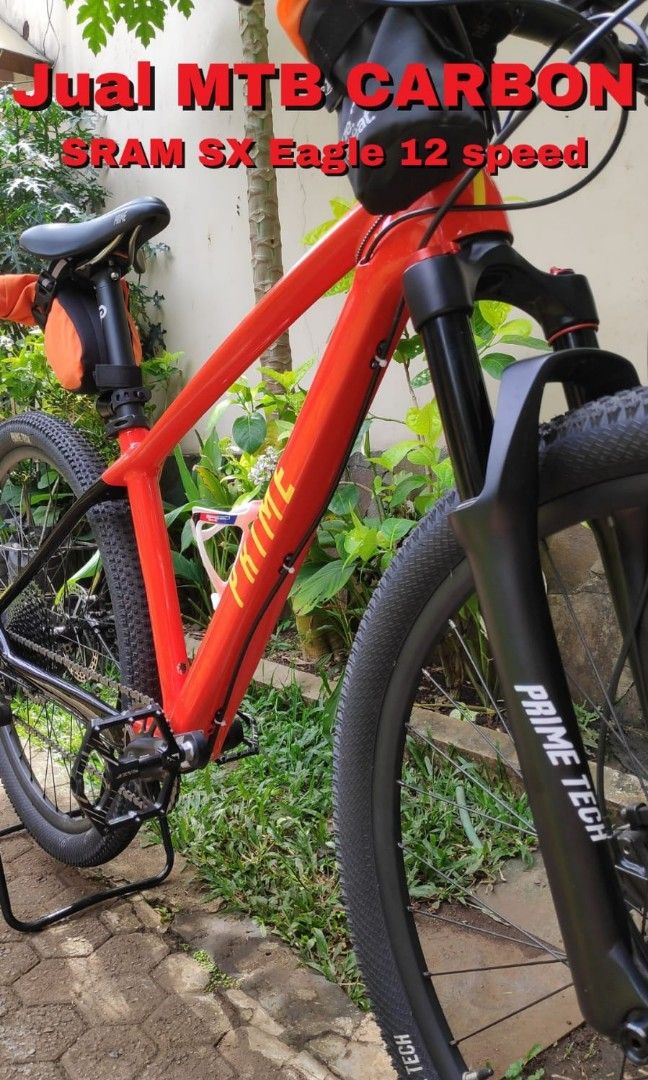 Sepeda MTB Carbon Pro Prime, Olah Raga, Sepeda di Carousell