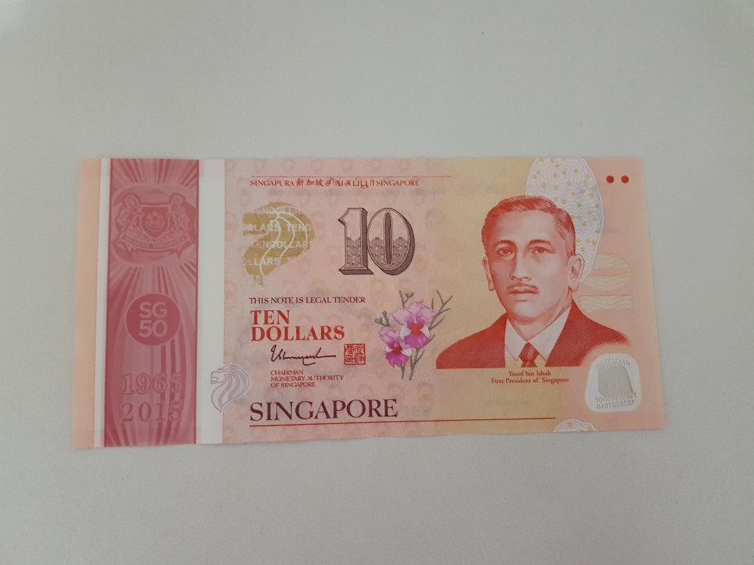 SG50 $10 commemorative note, Hobbies & Toys, Memorabilia & Collectibles ...