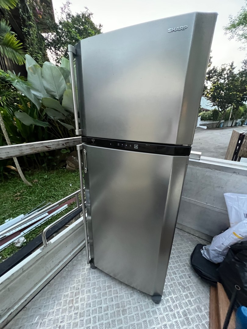 Sharp Fridge in good working condition, TV & Home Appliances, Kitchen ...