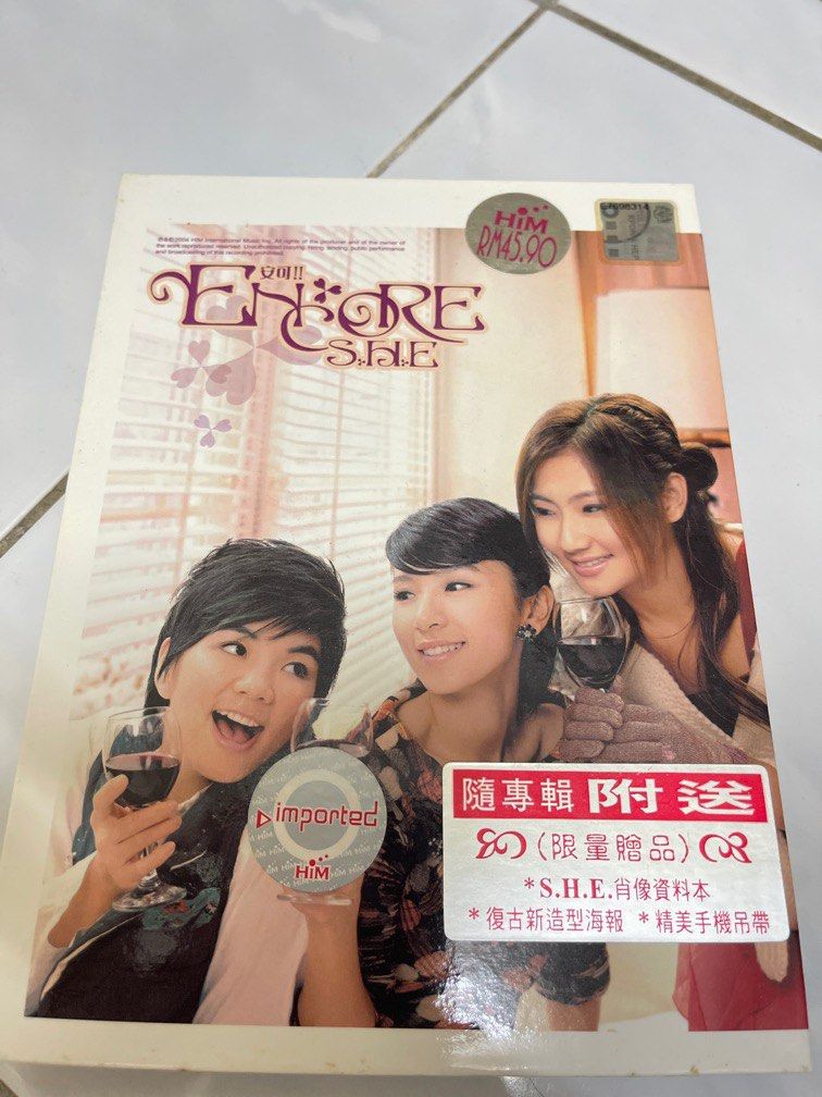 S.H.E. - Encore (Taiwan edition), Hobbies & Toys, Music & Media, CDs & DVDs on Carousell