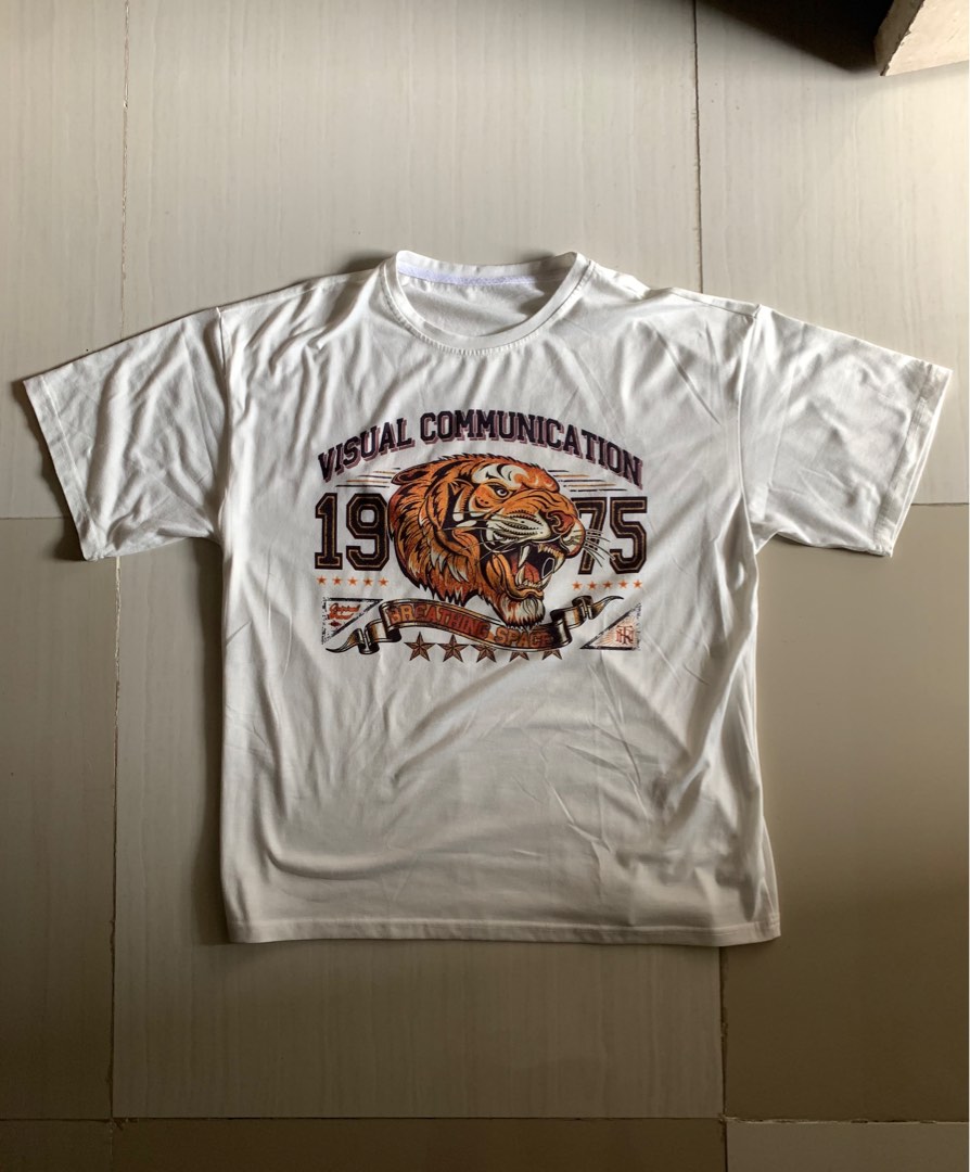 Shein Visual Communication Tee, Men's Fashion, Tops & Sets, Tshirts ...