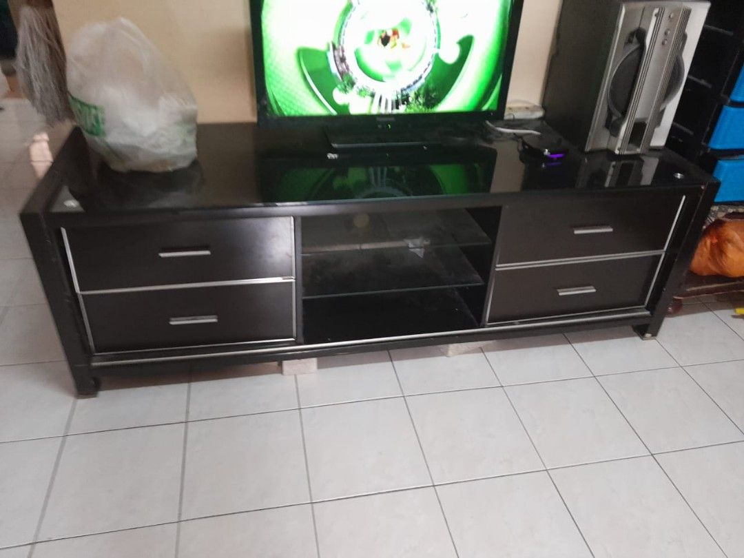 Showcase rak tv, Furniture & Home Living, Furniture, Shelves, Cabinets ...