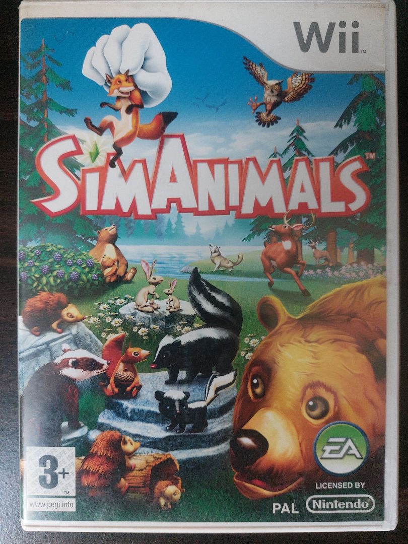 SimAnimals Wii Game Pal Version, Video Gaming, Video Games, Nintendo on ...