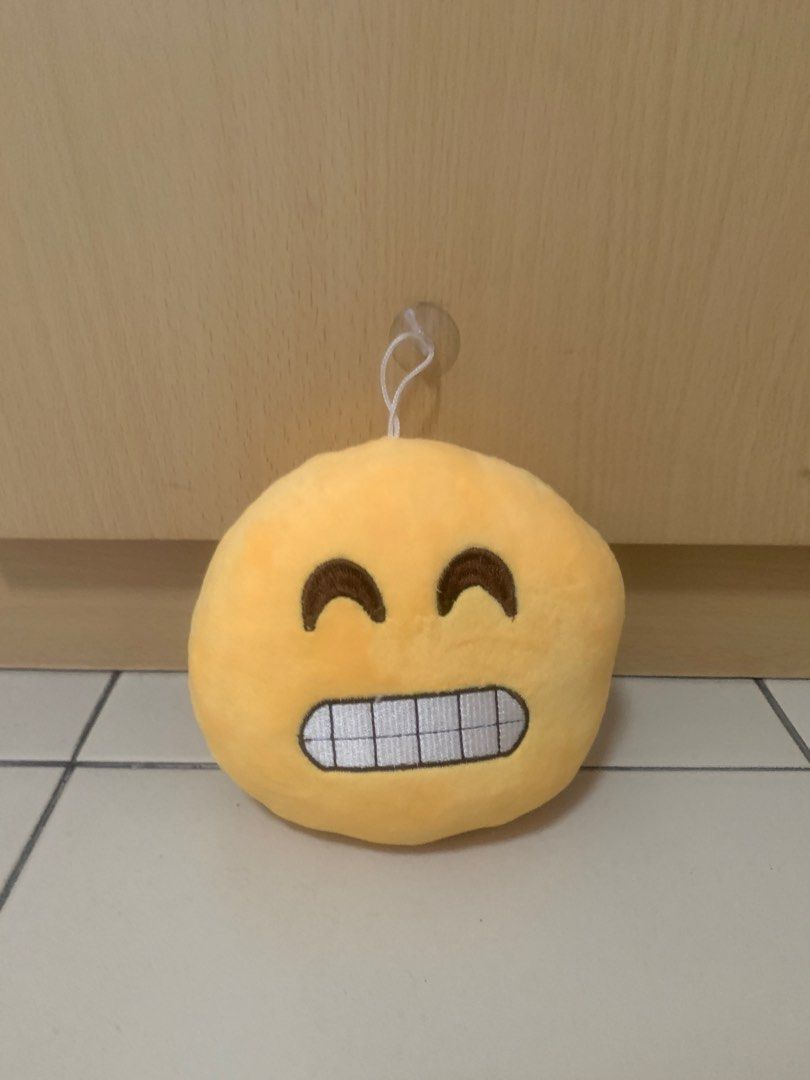 Smiley Emoji Plushie, Hobbies & Toys, Toys & Games on Carousell